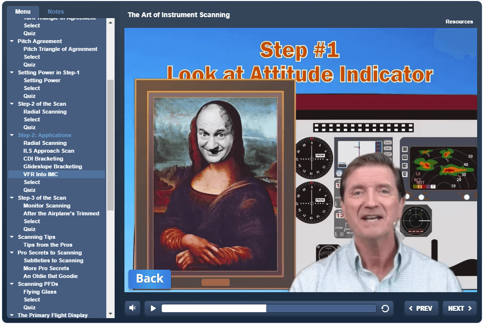 Rod Machado's "The Art Of The Instrument Scan" - PilotWorkshops