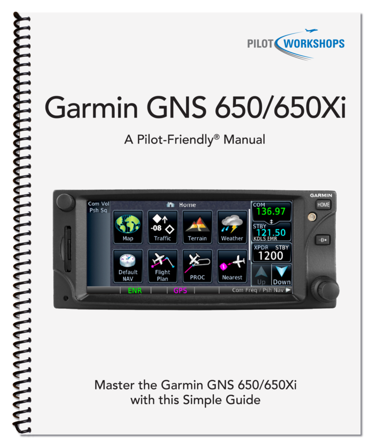 Garmin GPS Manuals for Pilots - GNS430, GTN 750, GTN 650, G1000, & More