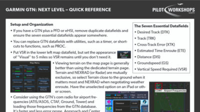 Garmin GTN: Next Level | Advanced GPS Training